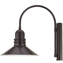 Baselite 20" Louvered Series Shade Fixture with Custom Finish and ...